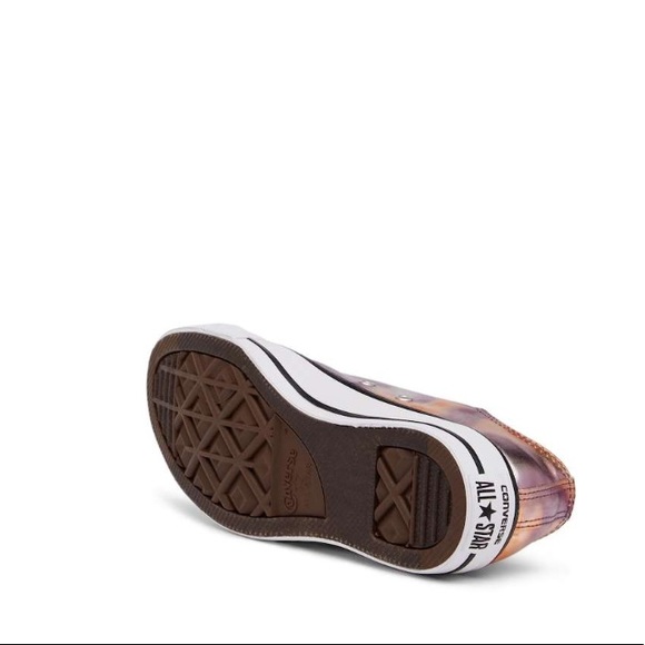 Converse | Shoes | Converse All Star Metallic Covered Oxford Unisex ...